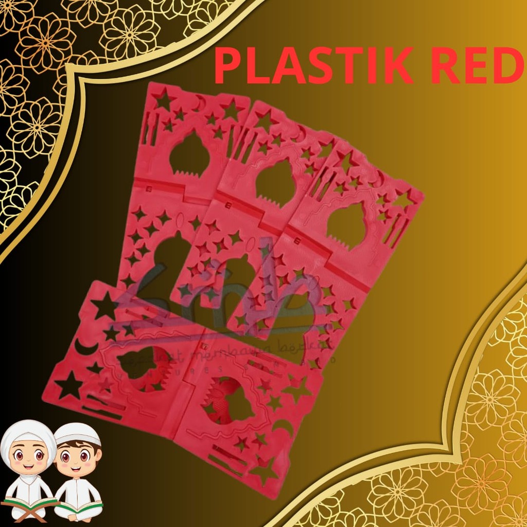 (PNA) Rehal Plastic Rehal Plastik Al-Quran / Rehal Kayu / Rehal untuk ...