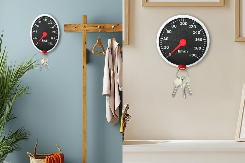 Key Storage Rack Key Rack Unique Speedometer Key Holder for Stylish ...