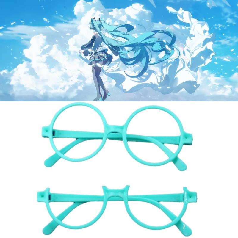 Miku Cosplay Hatsune Glasses Frame With Full And Half Frame Options For ...