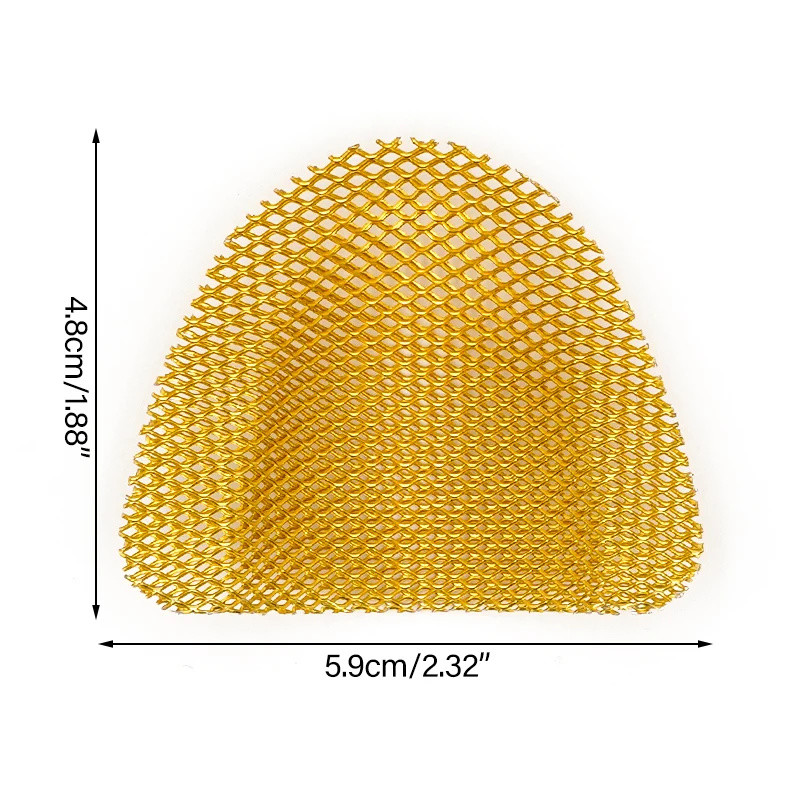 20pcs Dental Impression Tray Metal Net Tray Denture Material Metal ...