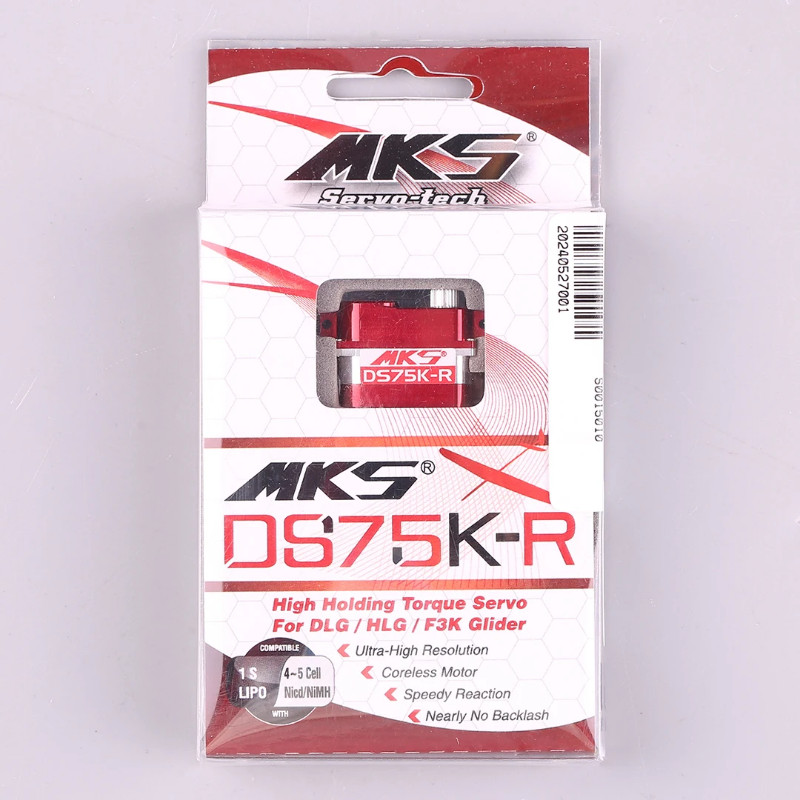 MKS DS75K-R Small Digital Servo 8g Metal Gear Model DLG Glider Server ...