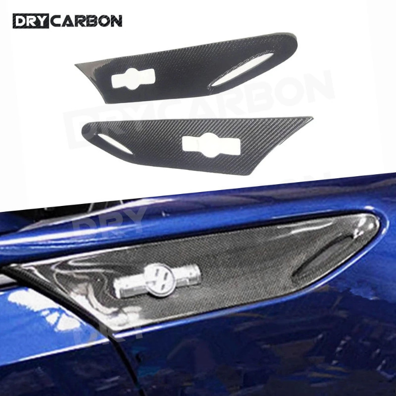 Dry Carbon Fiber Exterior Door Side Fender Trim Cover for Toyota GT86 ...