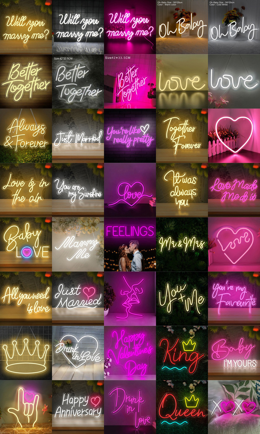 ORDER HERE [40*24cm] USB Neon Sign, Christmas LED Neon Signs for Wall ...