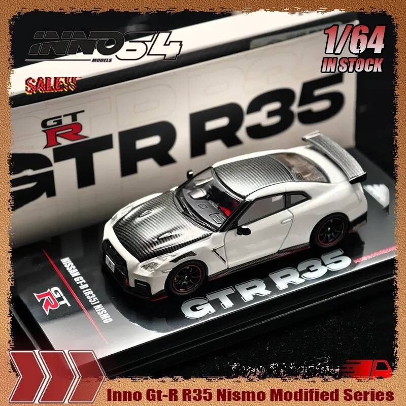 INNO 1:64 Gt-R R35 Nismo Modified Series Car Model Limited Edition ...