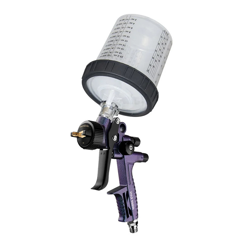 K6000 Automotive Topcoat Spray Gun Gravity-Type Low-Pressure High ...