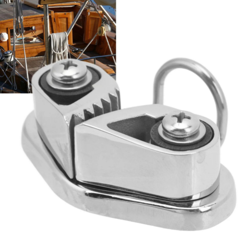 Wire Line Cleat Marine Cam Cleat 316 Stainless Steel Fairlead Leading ...