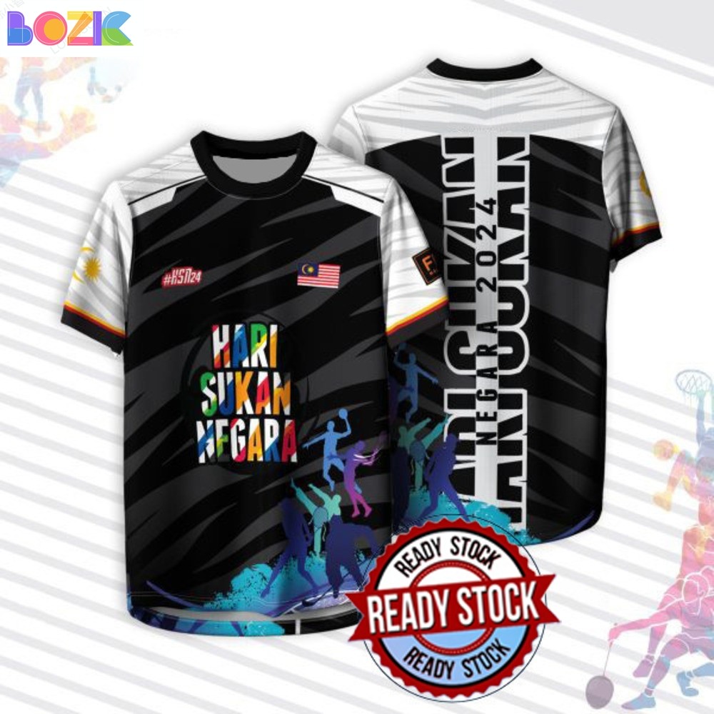 Malaysia HARI SUKAN NEGARA 2025 NEW Design Full Sublimation T Standard ...