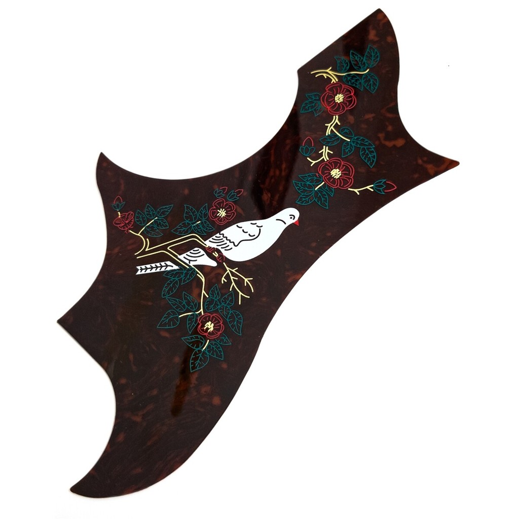 Dove Acoustic Guitar Pickguard Self-adhesive Dove Pickguard for Gibson ...