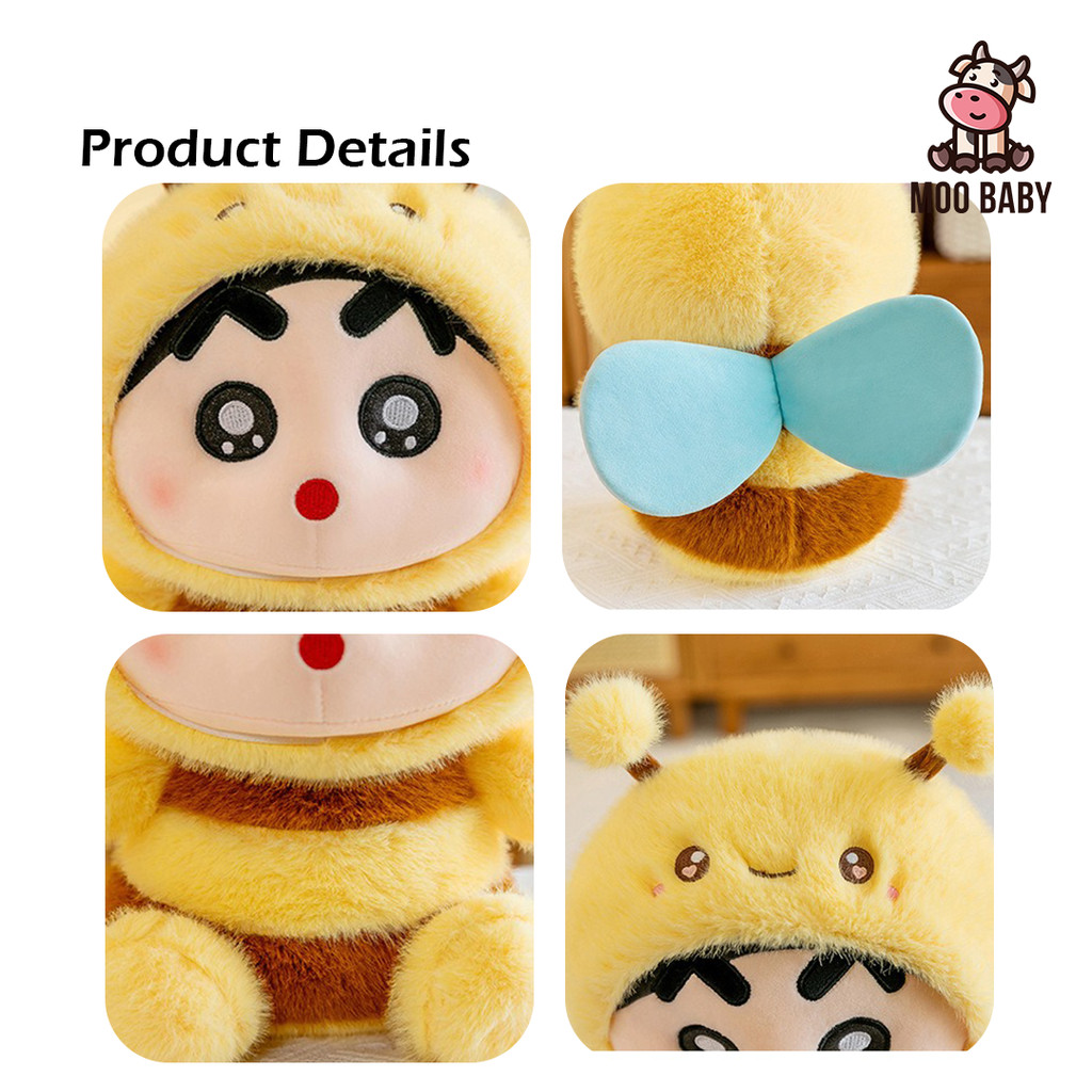 Moo Baby Patung Sinchan Plushie Shin Chan Doll Crayon Shin Chan Plush ...
