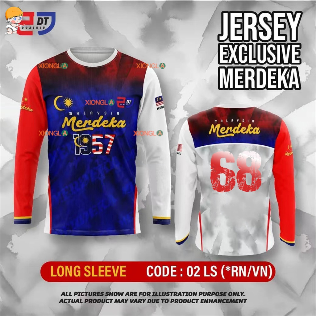 1957 Merdeka Clothes 2025 68th Malaysia Jersey READY STOCK ...