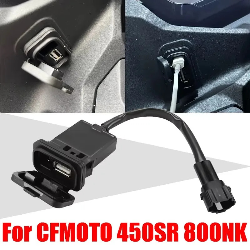 For Cfmoto Cf Moto 450sr 450ss 450 Sr Ss 800nk 800 Nk Accessories Usb