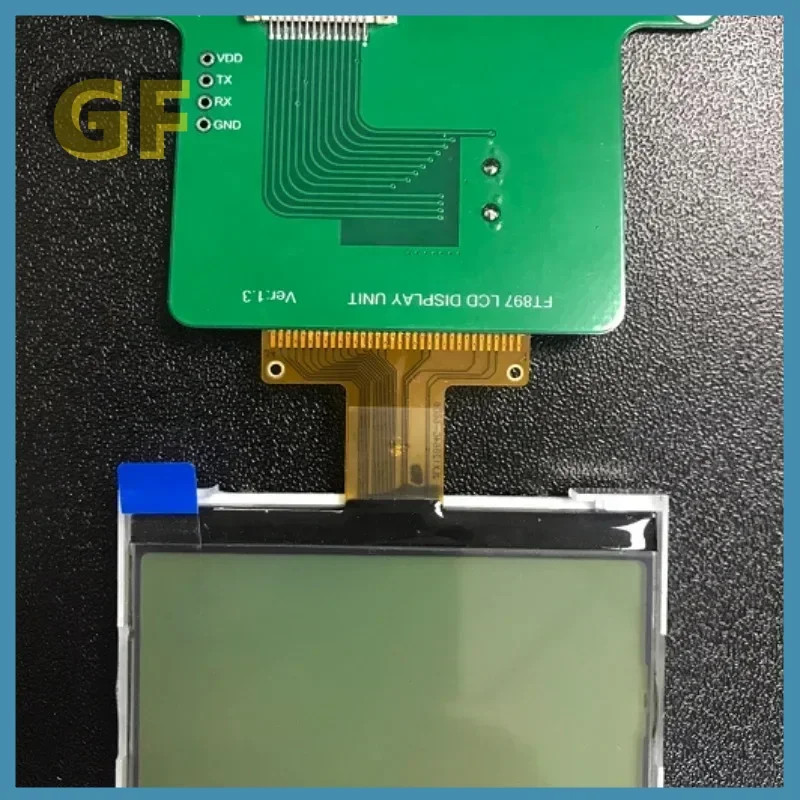 LCD Display YAESU FT-897 Ft-897D Replacement Part 'Zebra Stripes' issue ...