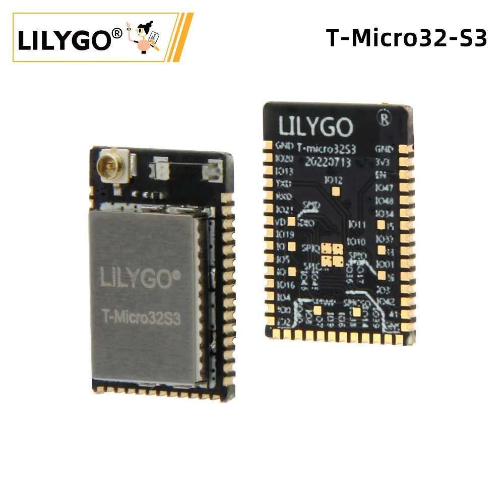 LILYGO® T-Micro32-S3 ESP32-S3 Development Board ESP32-S3FH4R2 ESP32 Module WiFi Bluetooth 5.0 ...
