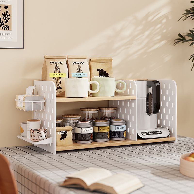 Kettle Storage Rack Table Top Multi-layer Cup Placement Rack Dining ...