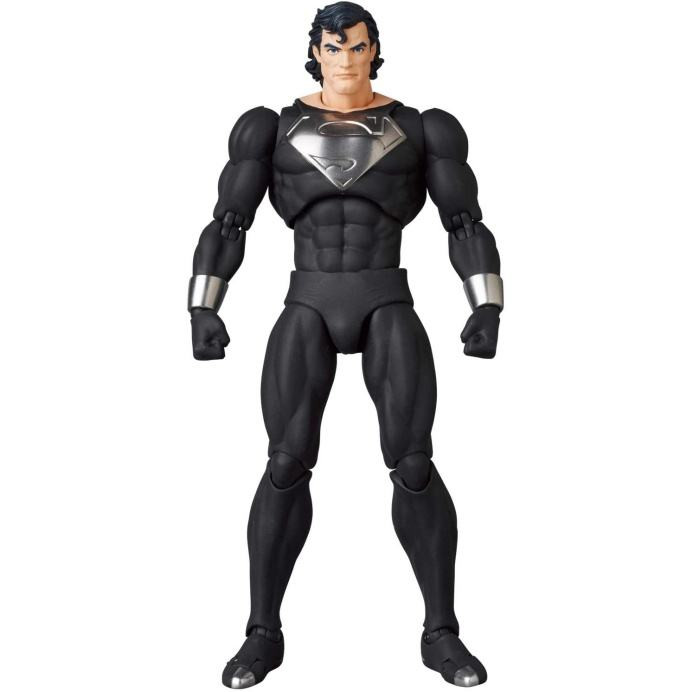 MAFEX 1/12 DC Superman Returns Comic Version Black Superman | Shopee ...
