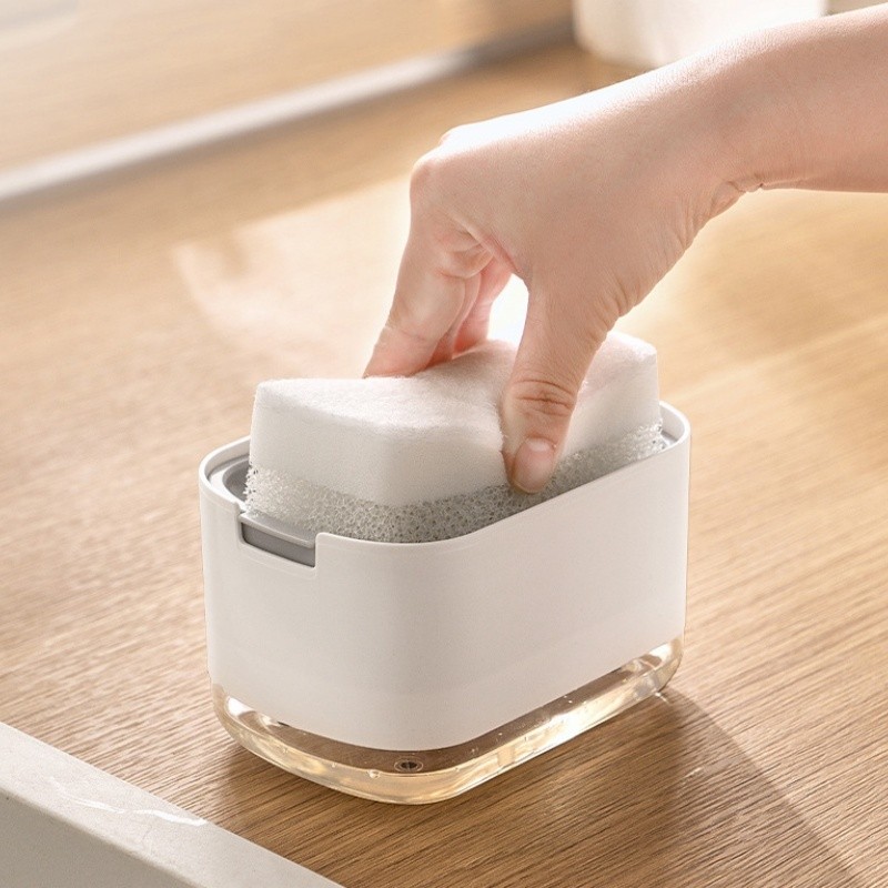 Kitchen Press Soap Dispenser Latherer Dishwashing & Pot Washing ...