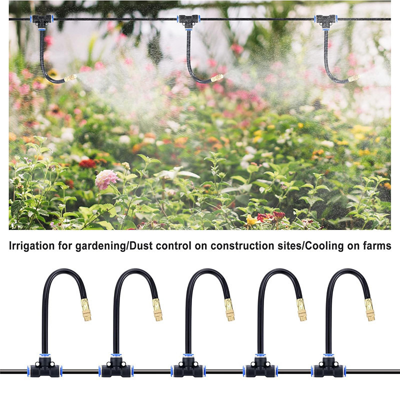 Micro Drip Irrigation System DIY Garden Watering System Free Bending ...