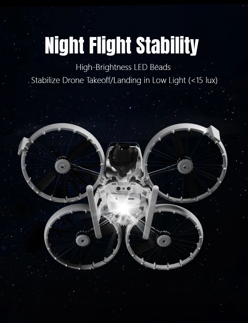Untuk DJI FLIP lampu malam lampu pendaratan, FLIP drone terbang malam ...