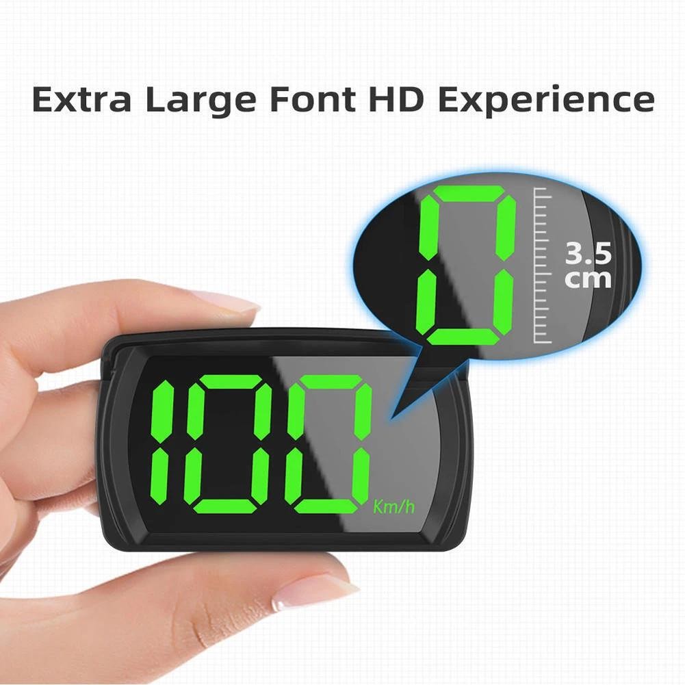 Y03 Car Head-Up Display GPS HUD - Universal Digital Speedometer ...