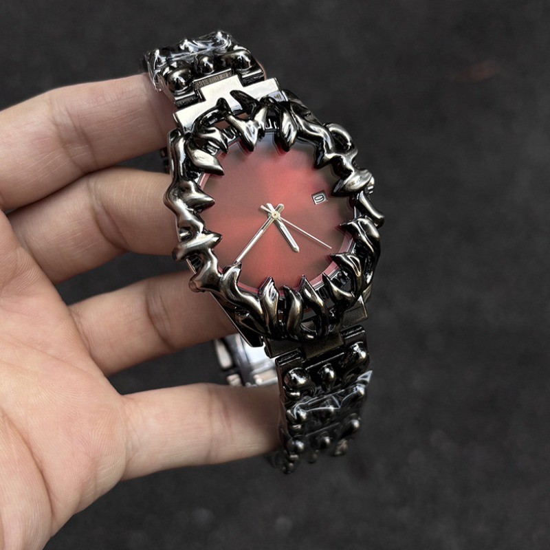 Fashion Heterosexual Claw Watch Alabaster Style Retro Y2K European ...