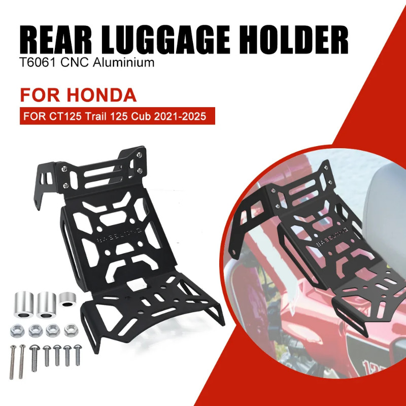 Rear Luggage Carrier Rack Cargo Storage Tail Box Support Shelf Bracket ...