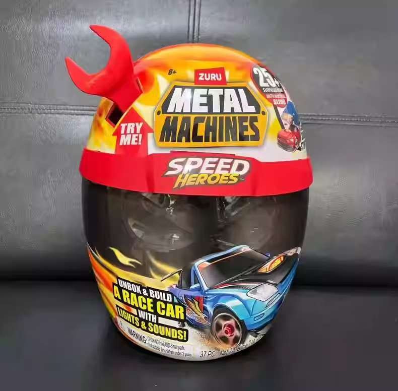 ZURU Metal Machines Speed Heroes Blind Box Alloy Racing Car Toy Set ...