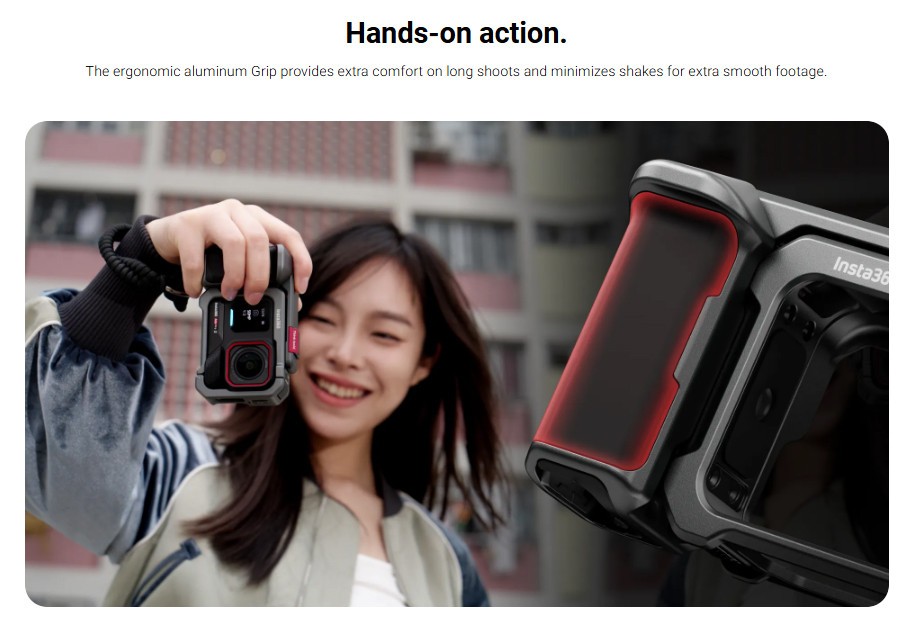 Insta360 Xplorer Grip Kit | Explorer Tilta Handle Street Photography ...