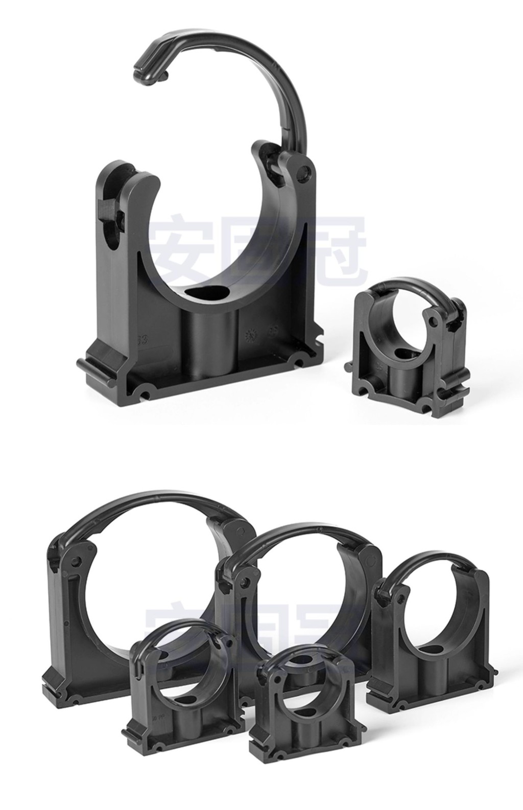 [.666.] UPVC pipe clamp PVC pipe fixed clamp pipe clamp PP pipe clamp ...