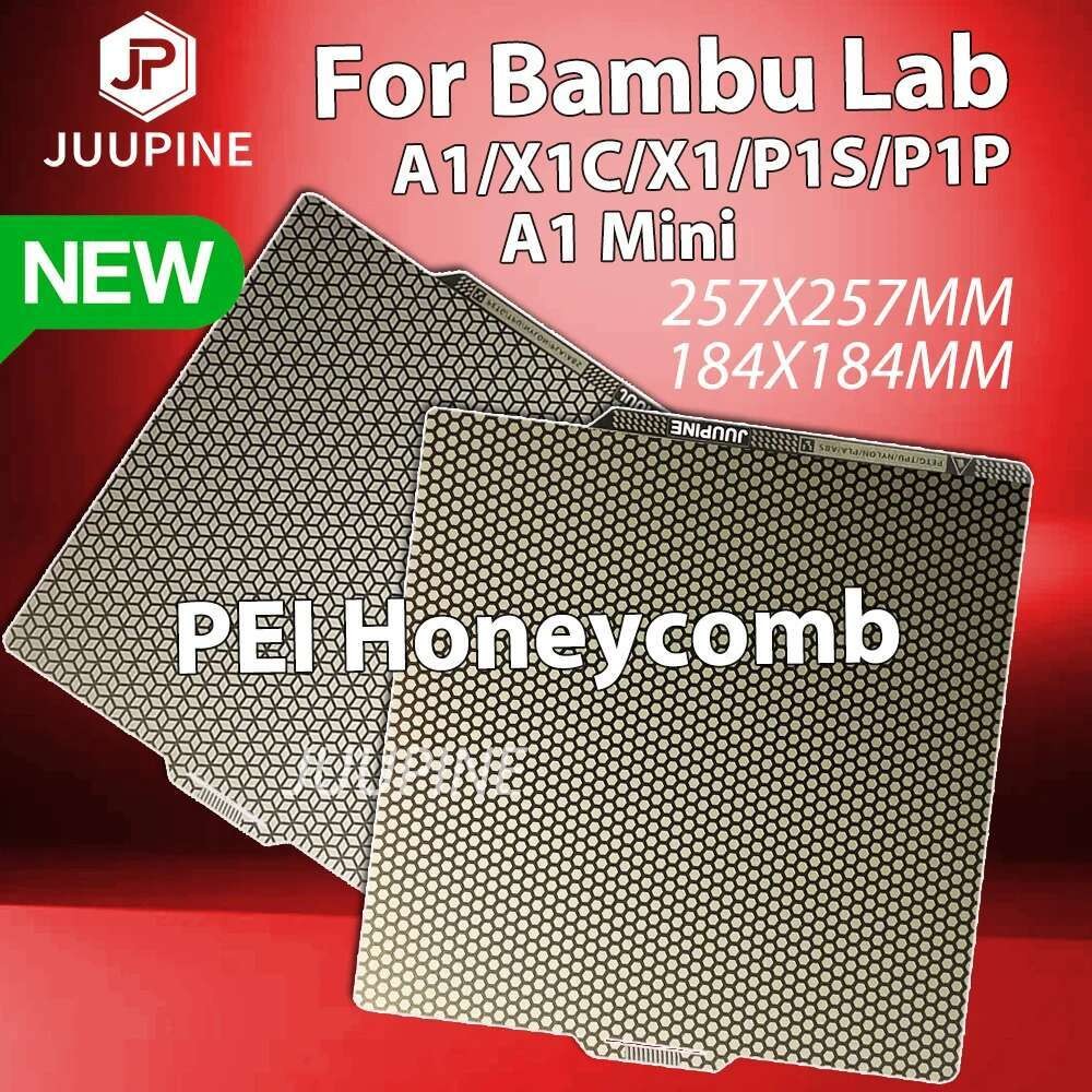 For Bambulab P1s Build Plate Bambulab X1c Accessories PEI Honeycomb ...