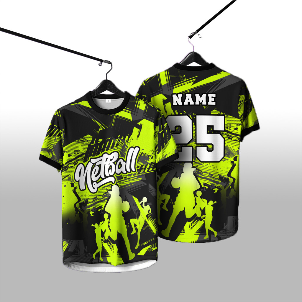 【Available】2025 NEW Design baju NETBALL Jersey long sleeve and Short ...