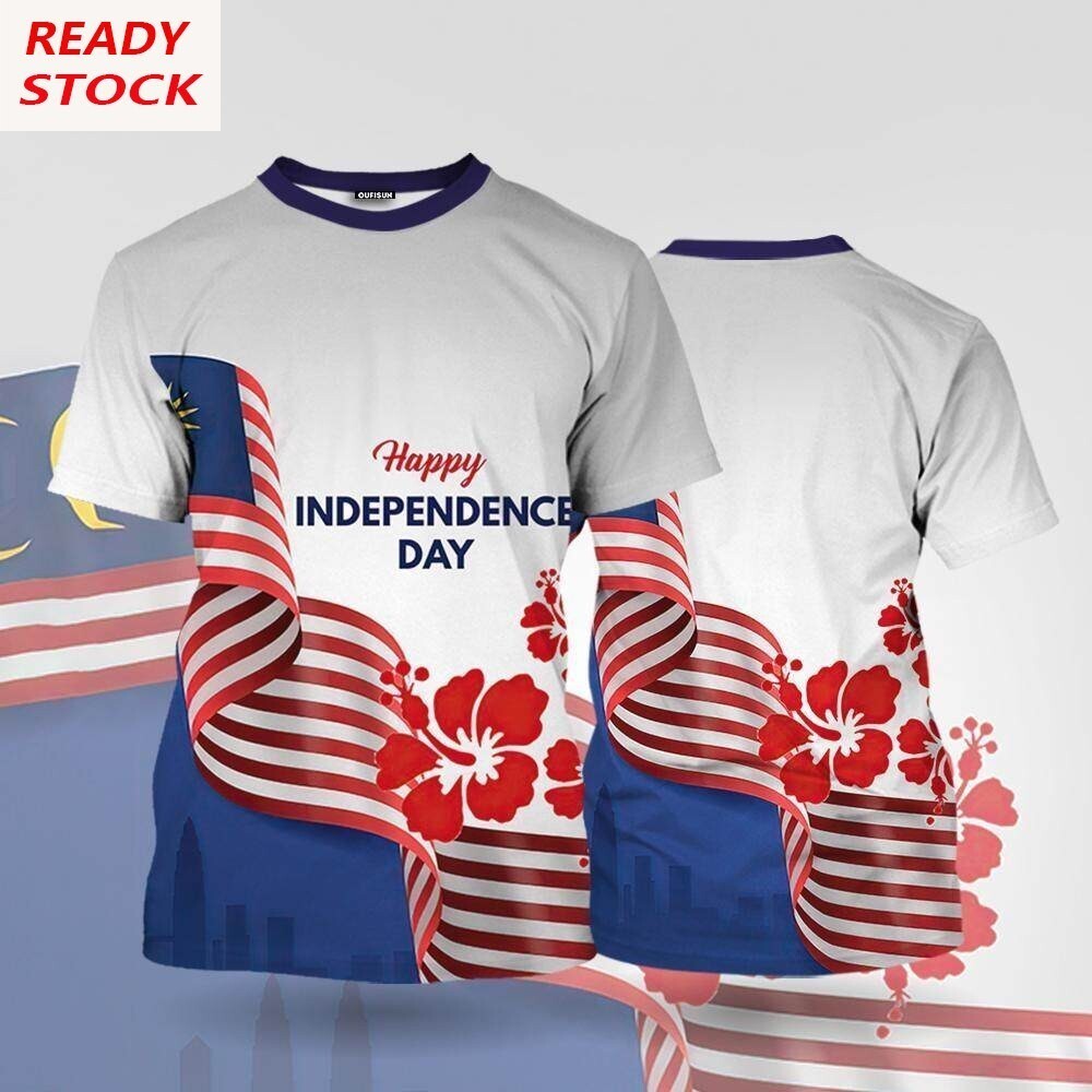 Baju Merdeka 2025 Merdeka Malaysia Jersey Kemerdekaan Merdeka Jersey ...