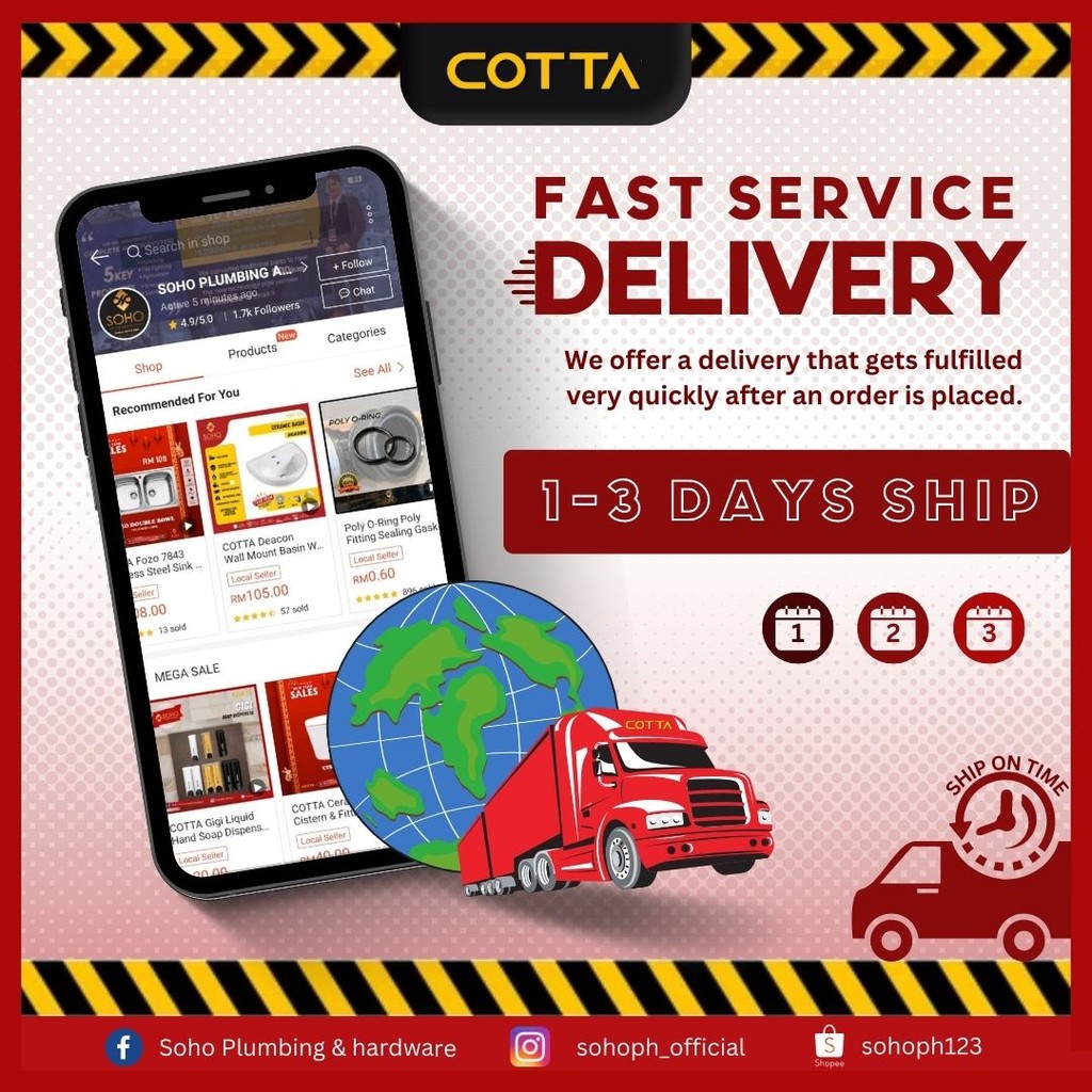 COTTA Vigor Valve Side Inlet Valve Water Tank Float Valve Water Valve ...