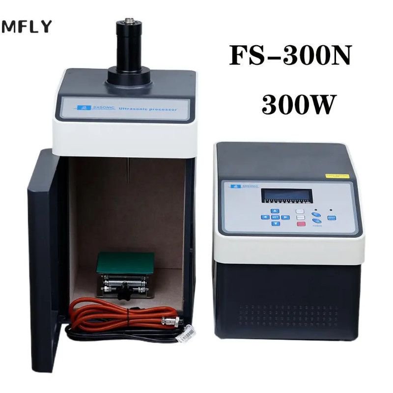 300 W Ultrasonic Homogenizer Sonicator Processor Ultrasonicator Cell ...