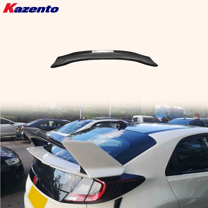 For Honda Civic Type R FK2 15-17 EPA Style Rear Spoiler Blade Carbon ...