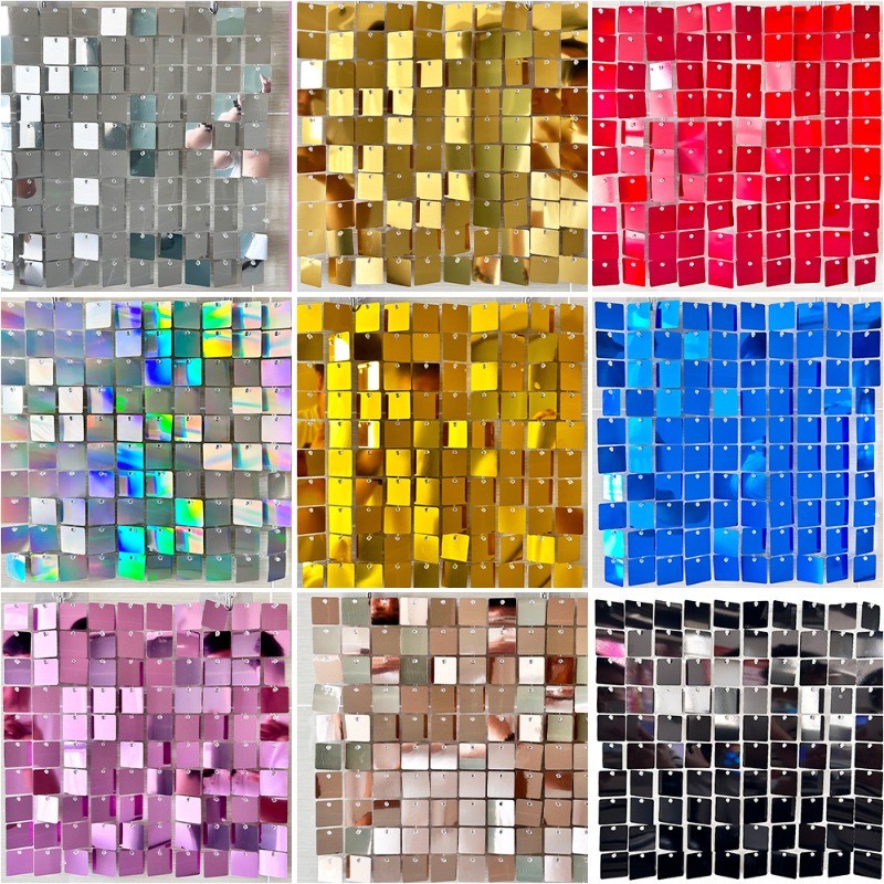 30 * 30cm square wind panel for birthday party/stage/wedding background ...