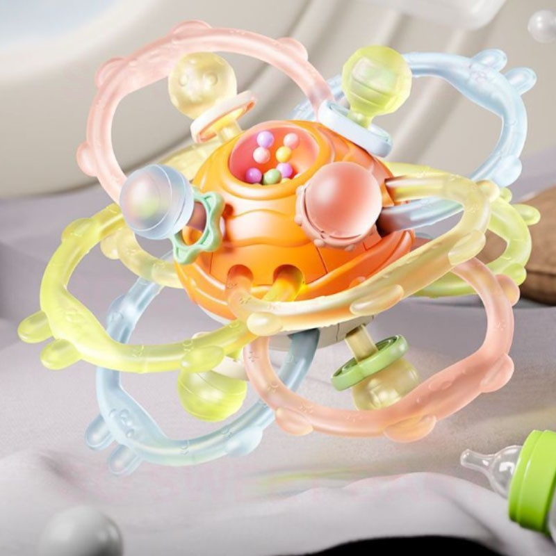 Baby Rattle Manhattan Ball Baby Catch Ball Baby Teething Toys Teethers ...