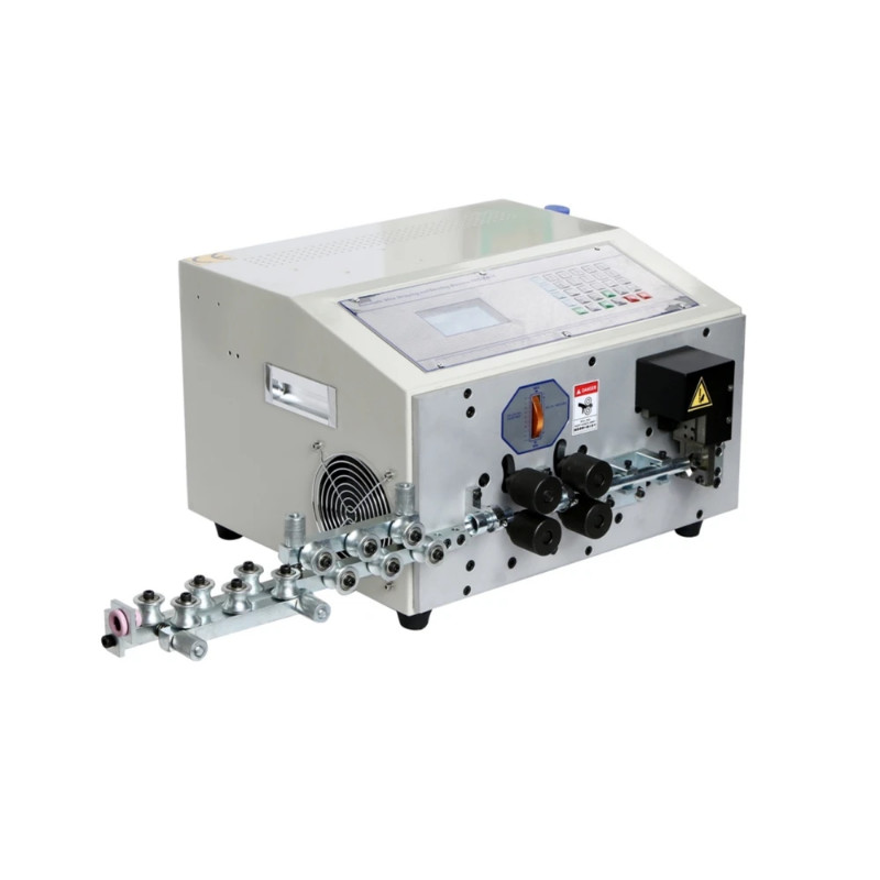 SWT508-ZW16 Updated 4 Rollers Computer Automatic Wire Stripping And ...