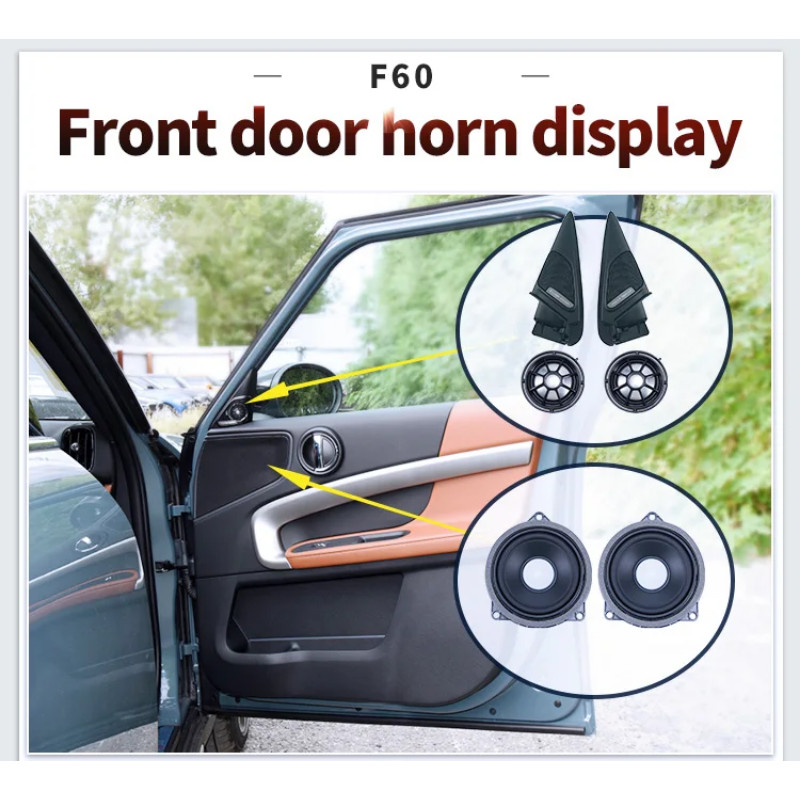 Car Front Door Tweeter Cover For BMW MINI F60 Series Speakers ...