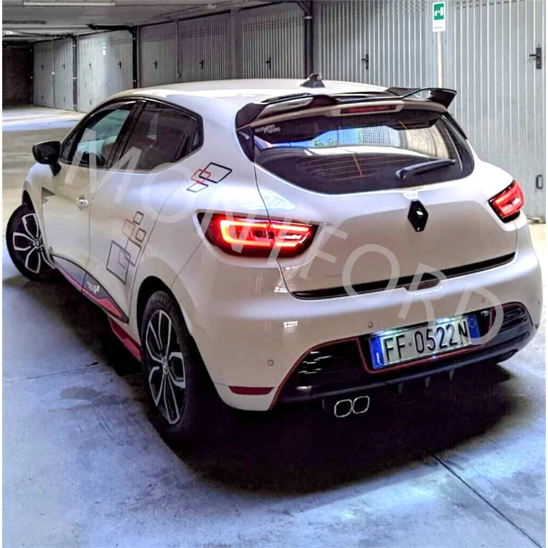 For Renault Clio 2013-2018 MK4 V Style Spoiler Carbon Fiber/FRP ...