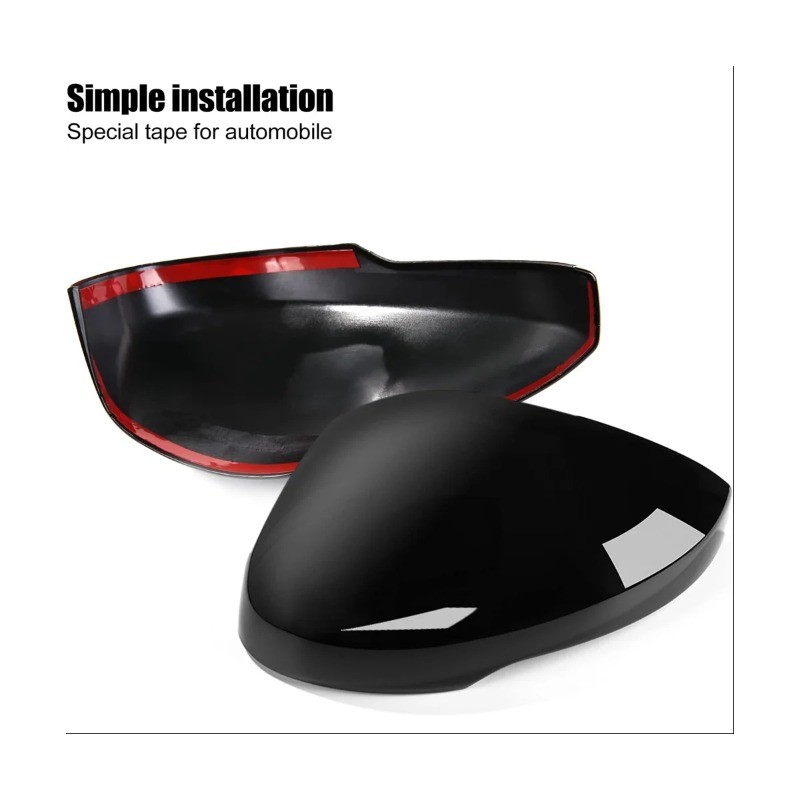 Honda CRV 2023-2025 Side Mirror Cover Carbon Fiber Piano Black Sporty ...