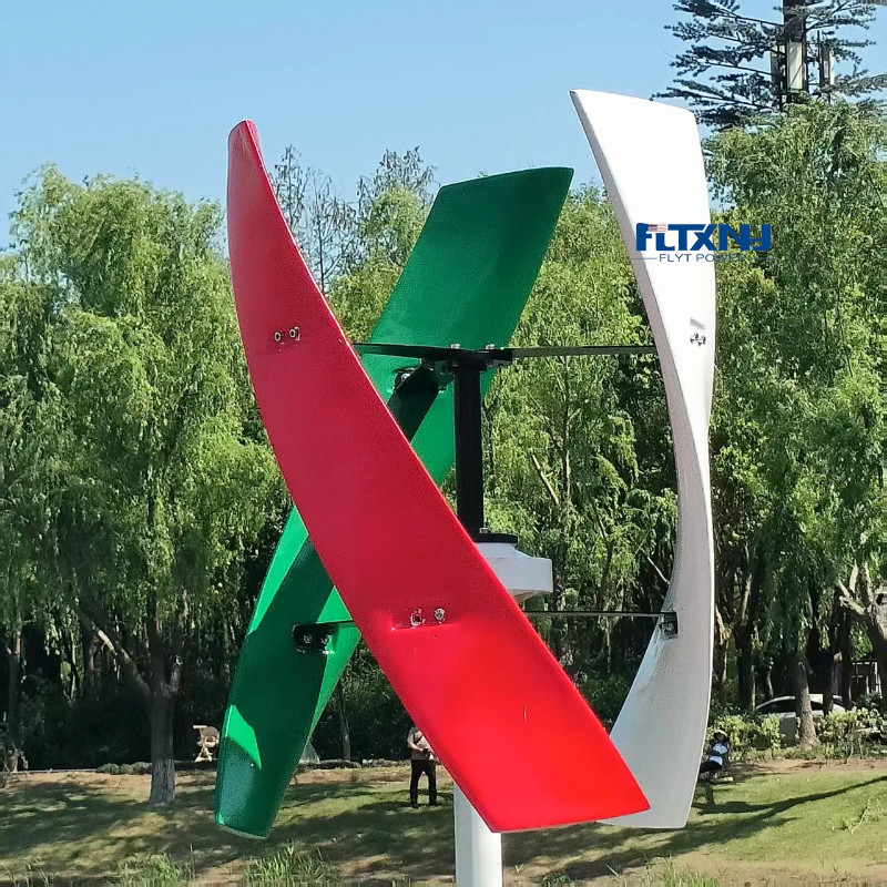 NEW 4KW Vertical Wind Turbine Permanent Magnet Generator 3 Phase 24V ...