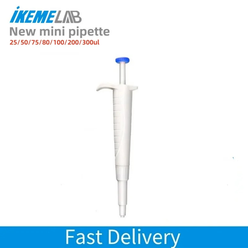 IKEME New Laboratory Mini Micropipette 25ul/50ul/75ul/80ul/100ul/200ul ...
