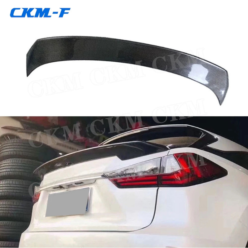 Carbon Fiber Rear Mid Spoiler Body Kits for Lexus RX300 2016 2017 2018 ...