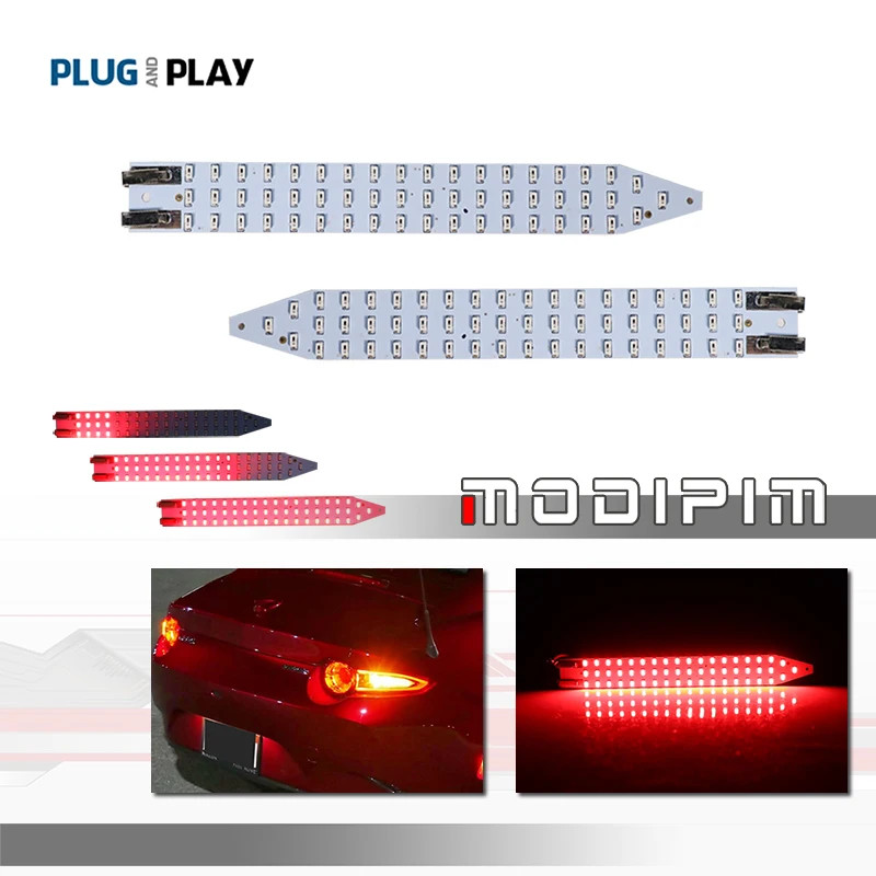 Error Free Sequential Amber / Red LED Car Rear Turn Signal Light Tail ...