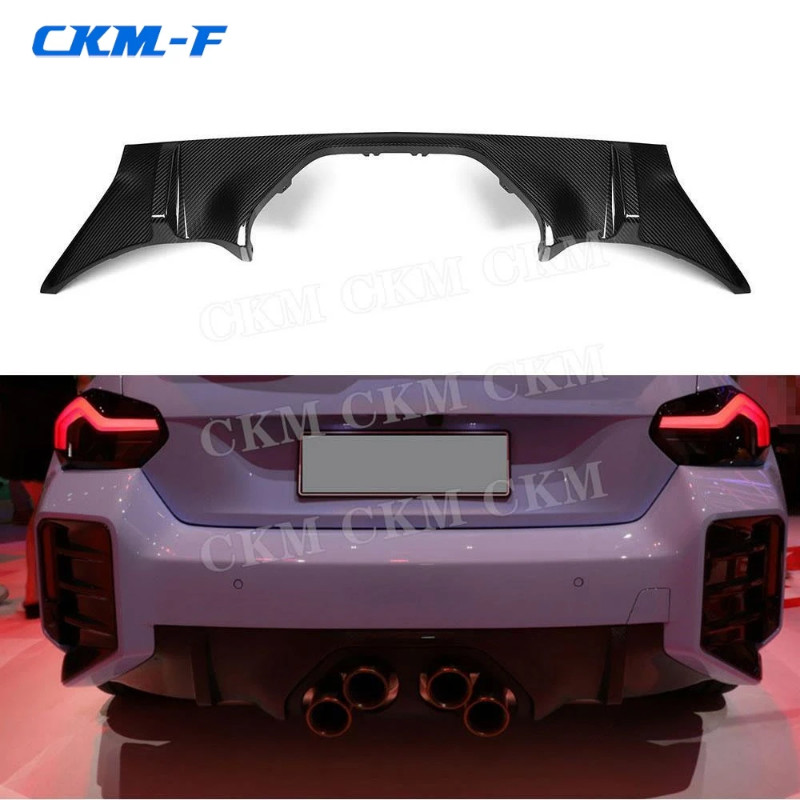 Dry Carbon Fiber Rear Diffuser Lip Spoiler Body Kits for BMW 2 Series ...