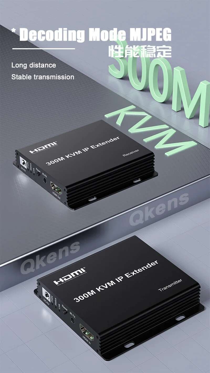 300M IP HDMI Extender Over Rj45 Cat5e Cat6 Ethernet Cable Video ...