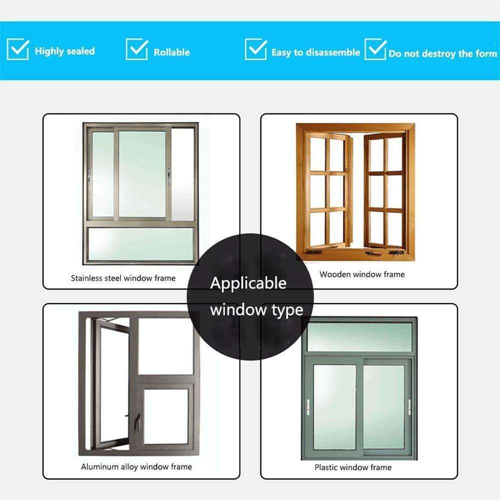 【MY Delivery 】Customizable Size Anti Mosquito Window Screen Mesh Self ...