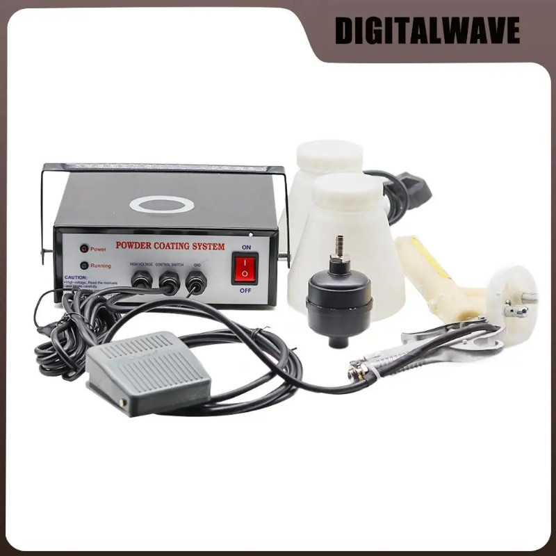 New version Portable Powder Coating system paint Gun PC03-5 110V/220V ...