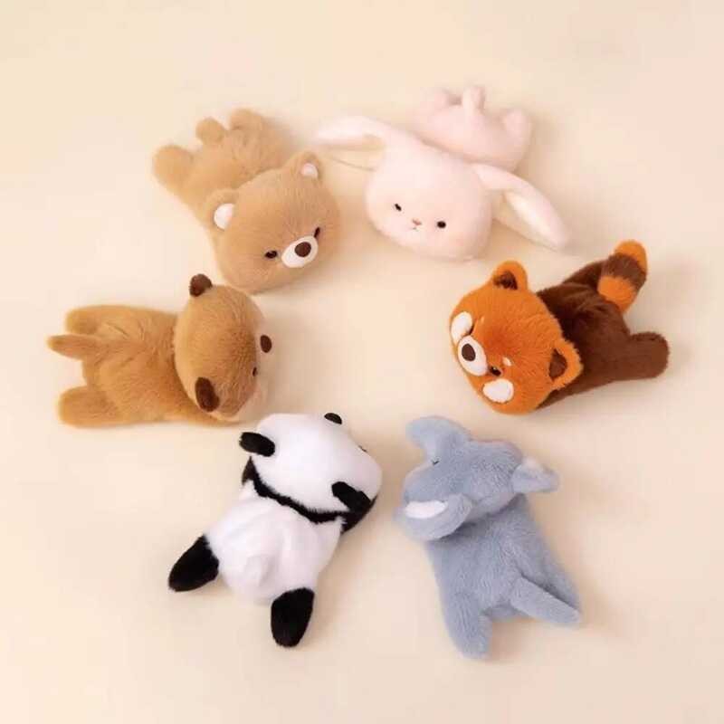 Soft Plush Mouse Pad Lovelys Red Panda Plush Rest Pad Soft Rabbit Otter ...