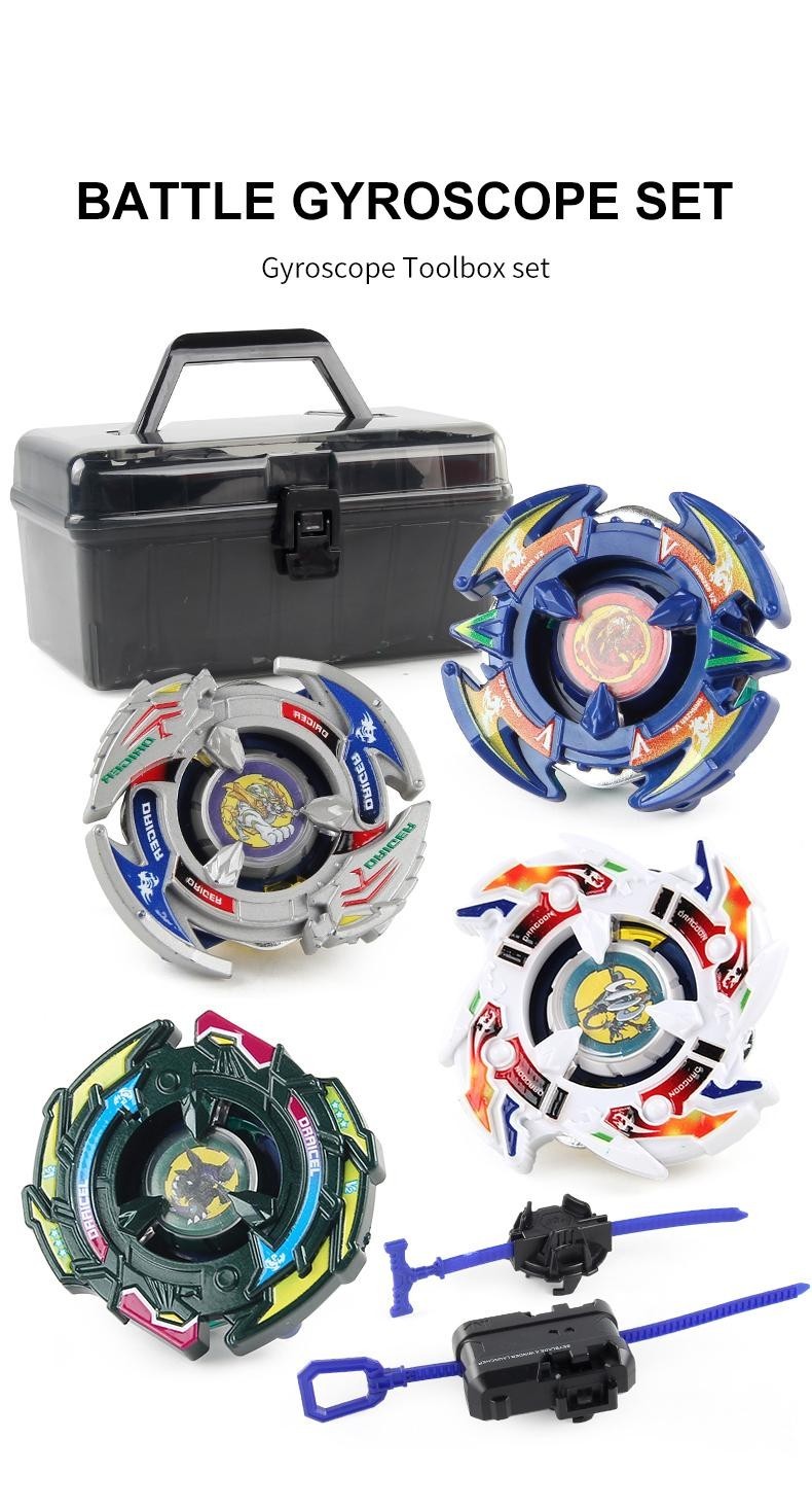 Spinning Beyblade X Beyblade Burst F753-F716 Tool box set 7pcs Multiple ...